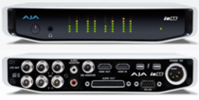 Le boîtier AJA Io 4K : Thunderbolt™ 2 – disponible