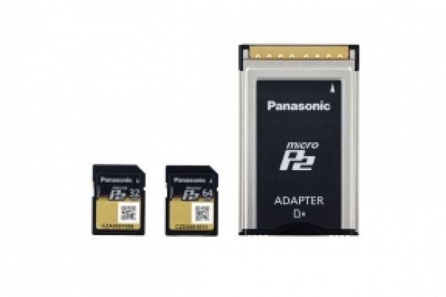 Panasonic carte Micro P2 - présentation