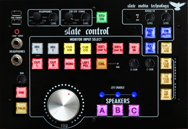 Nouveau périphérique et contrôle de monitoring Slate